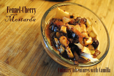 Fennel-Cherry Mostarda