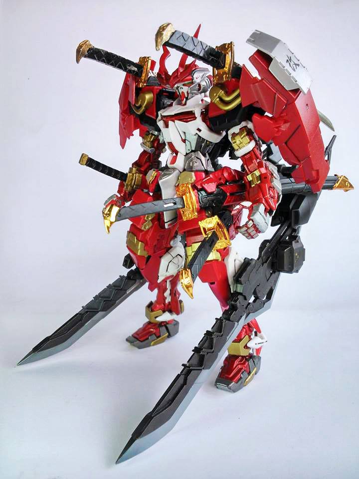 GUNDAM GUY: GUNDAM GUY: READERS FEATURE GUNPLA BUILD - 1/100 Astray Red ...