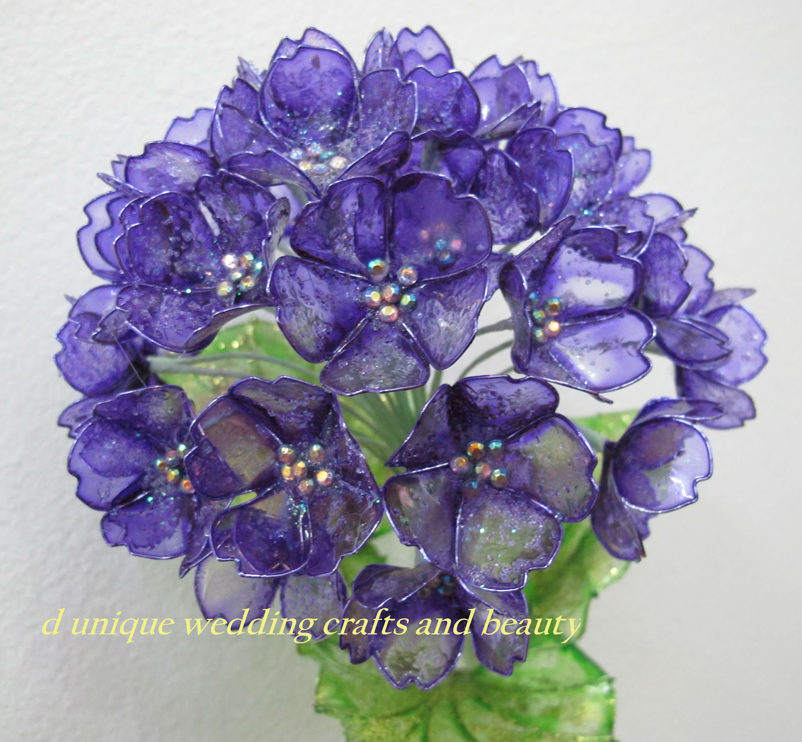 D' Unique Wedding Crafts & Beauty: BUNGA DIP: Hydrangeas
