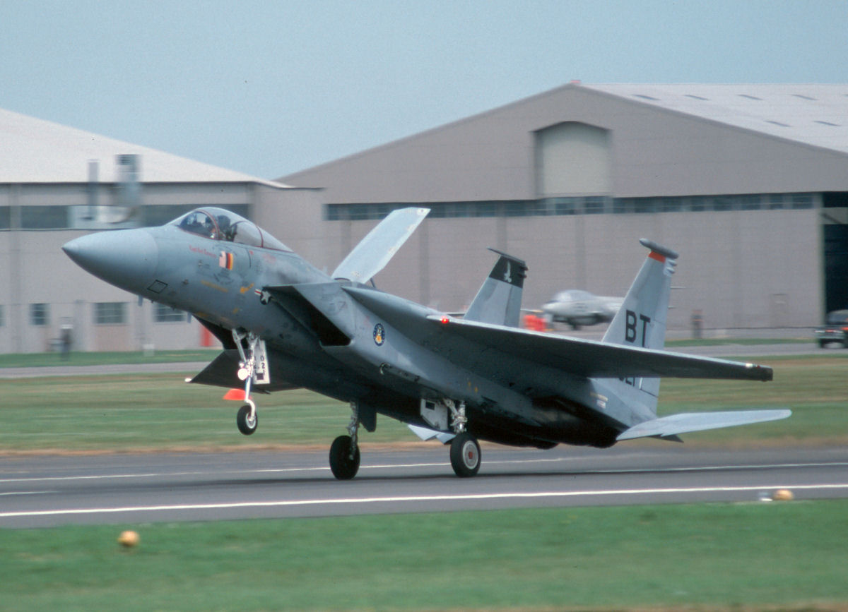 Militär: McDonnell Douglas F-15C Eagle Bitburg BT 80-021