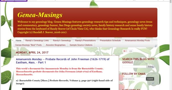 Genea-Musings: Dear Randy: How Can I Search Your Blog to Find Reviews?