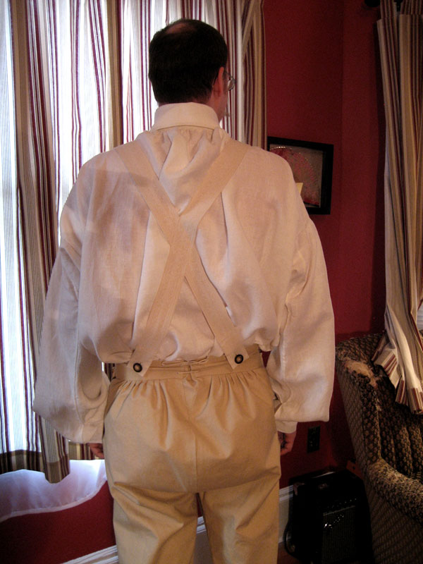 Victorian Tailoring: Regency Shirt: Part 6 (finished!)