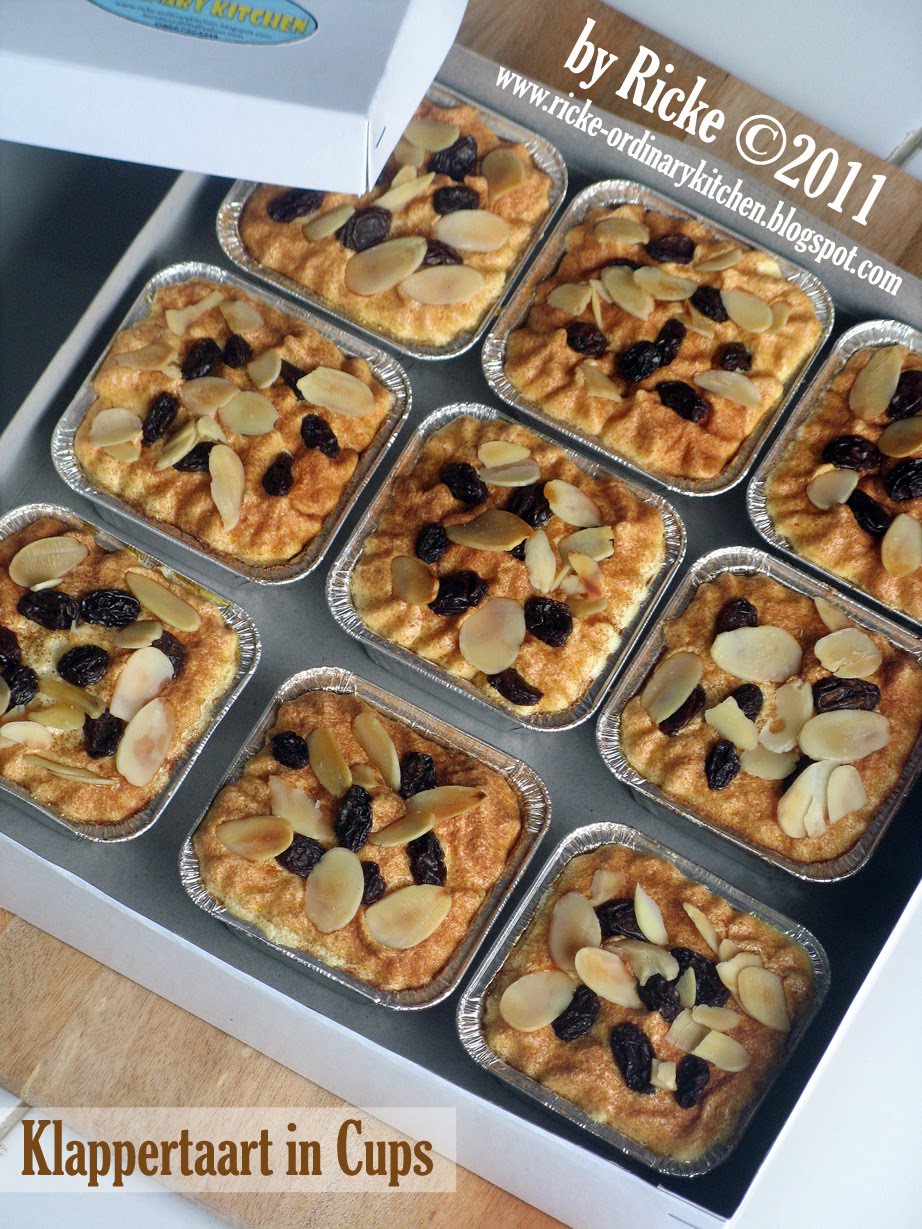 Resep Membuat Donut: KLAPPERTAART IN CUPS FOR JIHAN