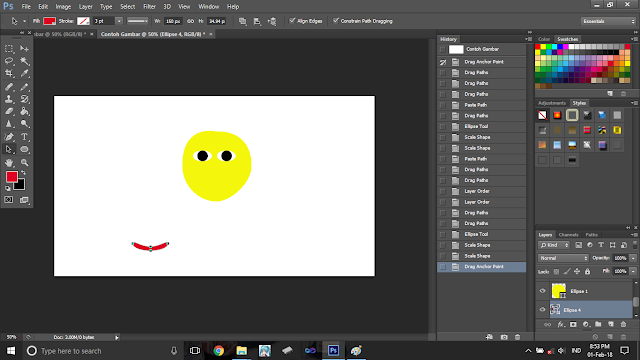 Pengertian Gambar Raster dan contoh membuat Gambar Raster di Photoshop ...