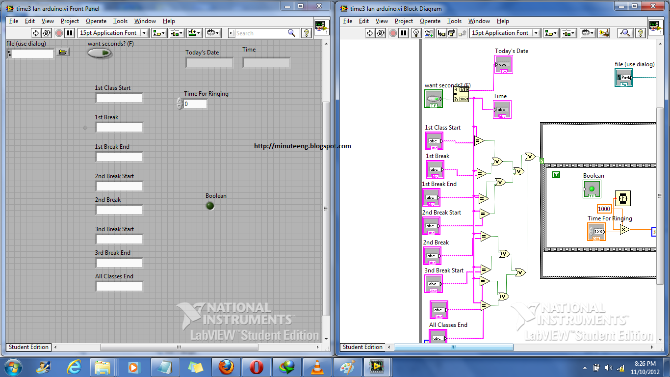Automatic College Bell System Using Labview,Arduino and Soundcard ...