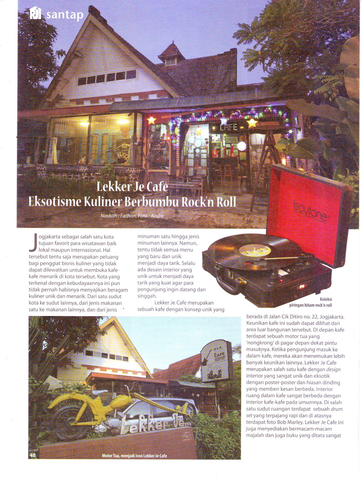 Lekker Je Cafe Yogyakarta