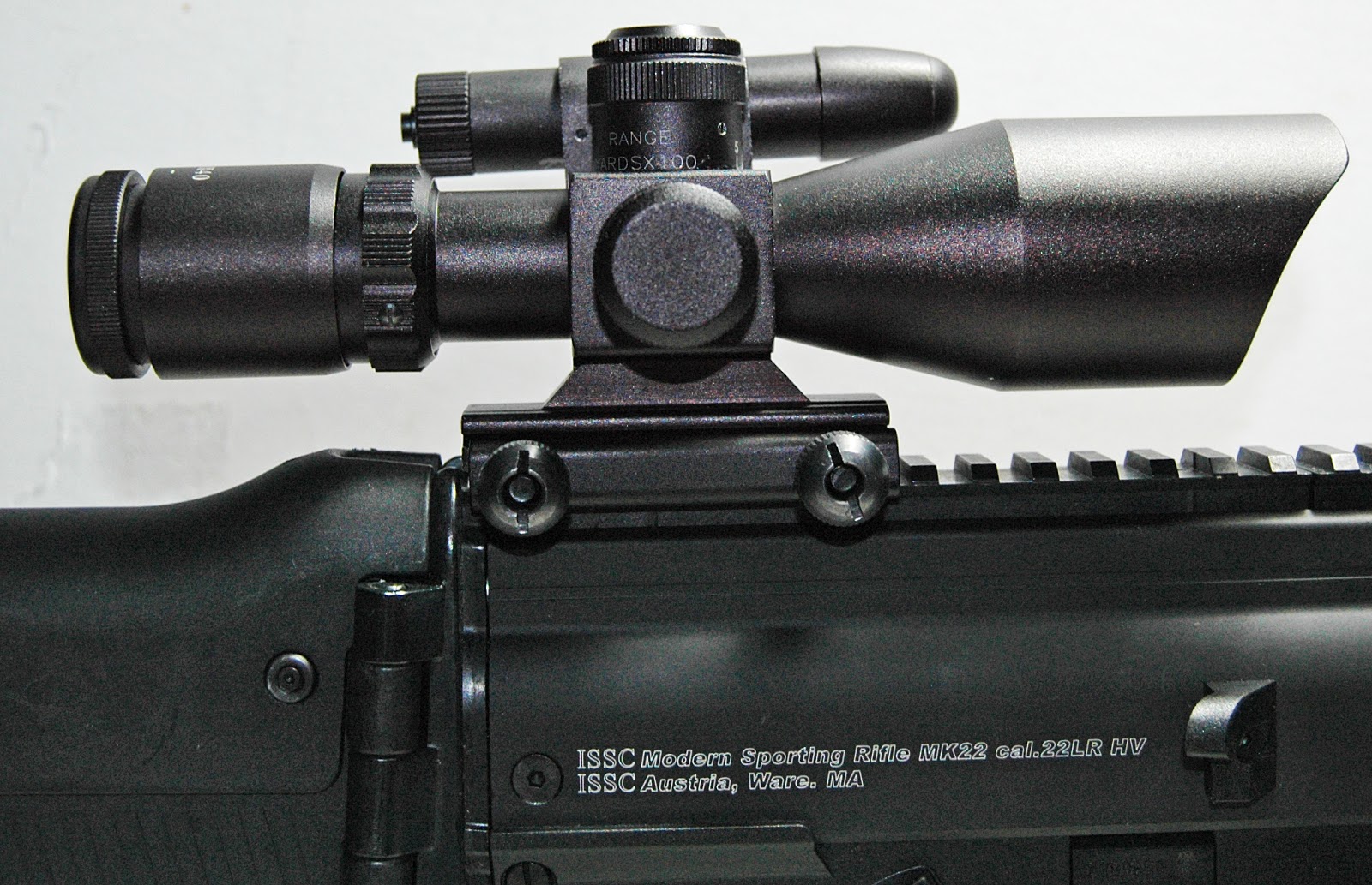 The Robb Collections: ISSC MK22 rifle fully "tacticool"