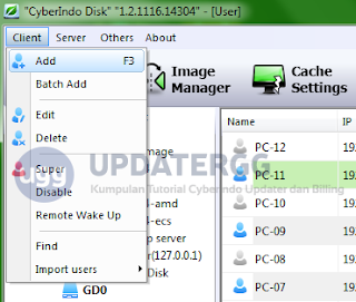 Tutorial Lengkap Install dan Tambah Komputer Klien Cyberindo Diskless