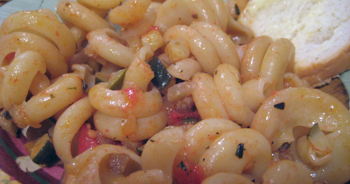 "So what are you making for dinner?": A Most Delicious Pasta Dish