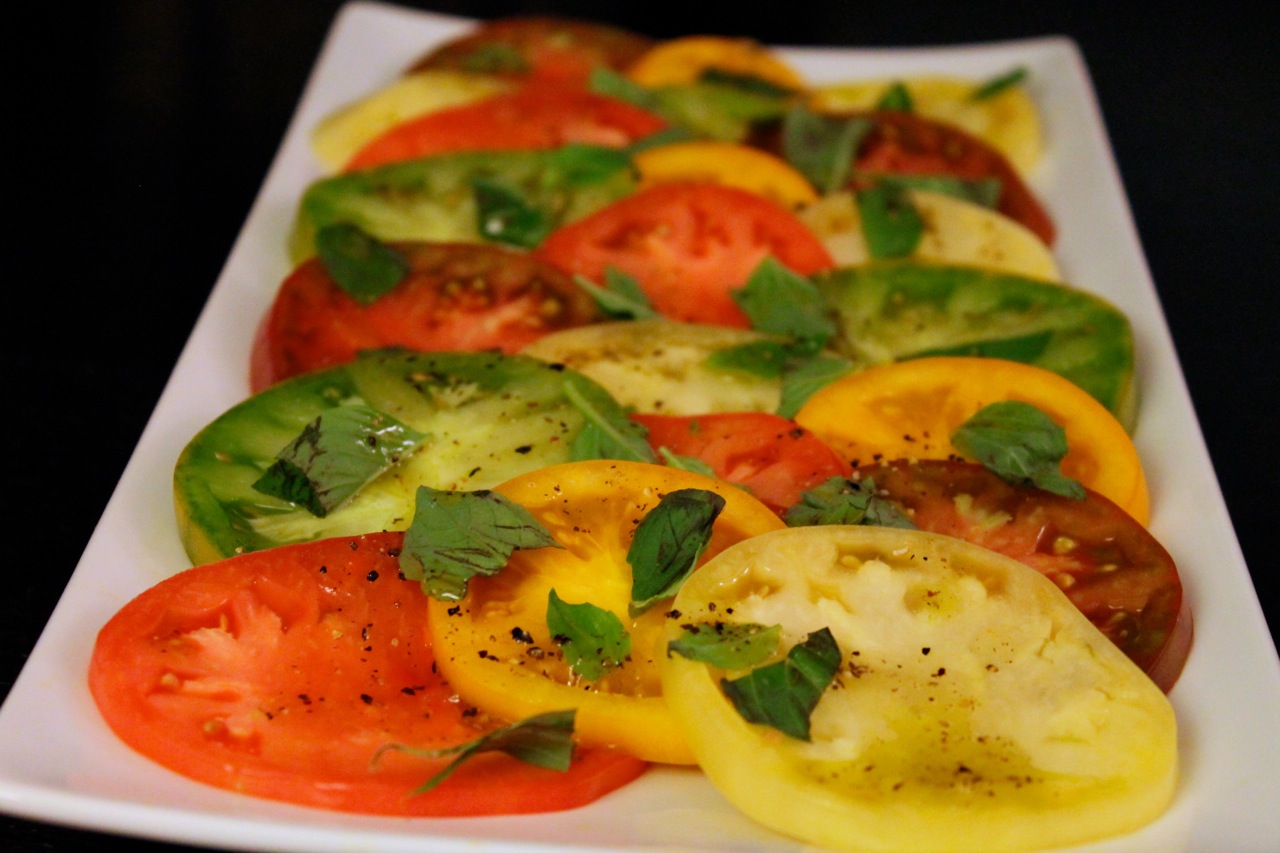 Cook In / Dine Out: Sliced Fresh Tomato Salad