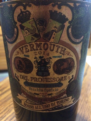 The Passionate Foodie: Vermouth Del Professore Rosso: A Sweet, Herbal Wine