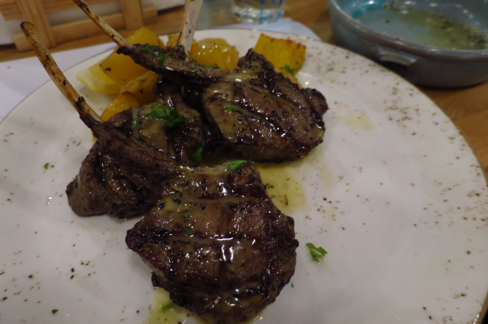 Small Potatoes Make The Steak Look Bigger: Bakalaki Greek Taverna, Seng ...