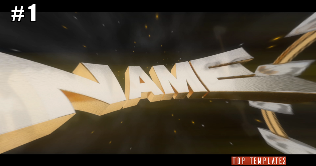 Top Intro Templates: Blender Intro Template #9