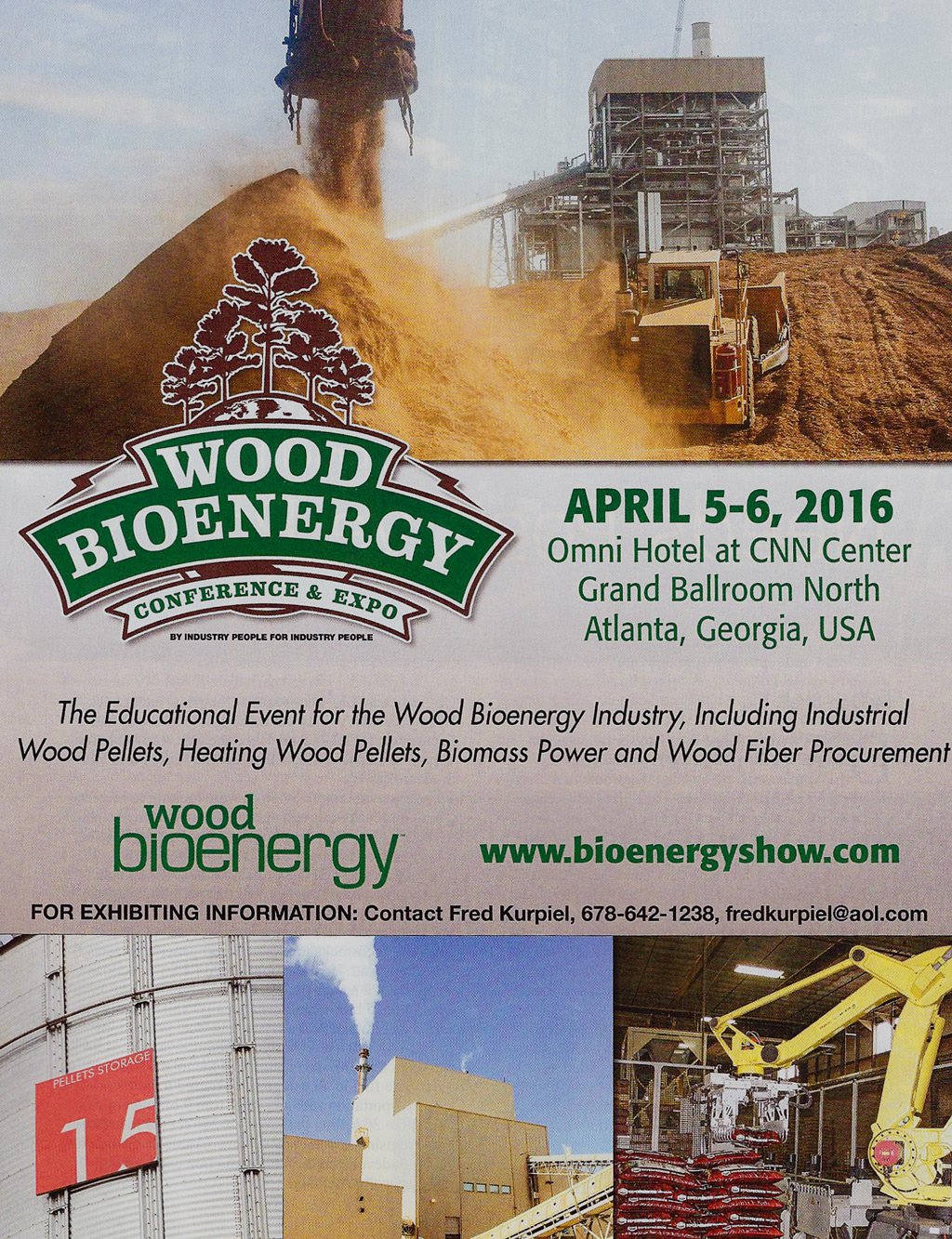 International Operations: Wood Bioenergy Conference & Expo in Atlanta, Ga.