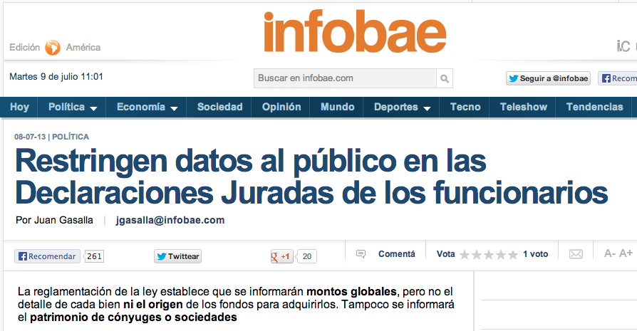Contadores Forenses ONG: Diario Perfil, Infobae y Radio Continental se ...