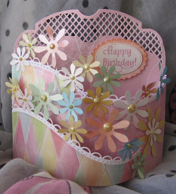 serendipity: Triple bendi-fold card