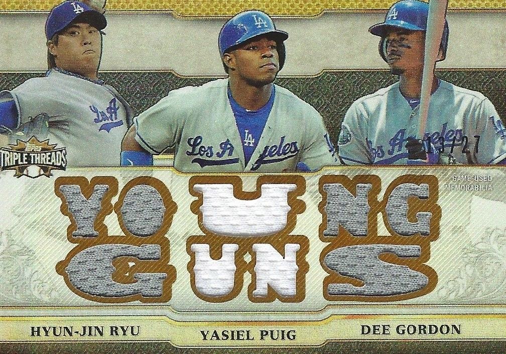 Dodgers Blue Heaven: 2014 Topps Triple Threads Baseball - The Dodger ...