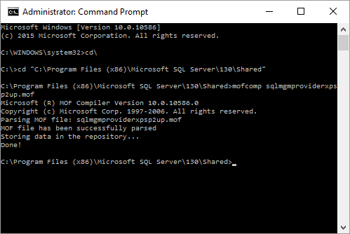 Realized Design: Cannot connect to WMI - SQL Server Configuration Manager