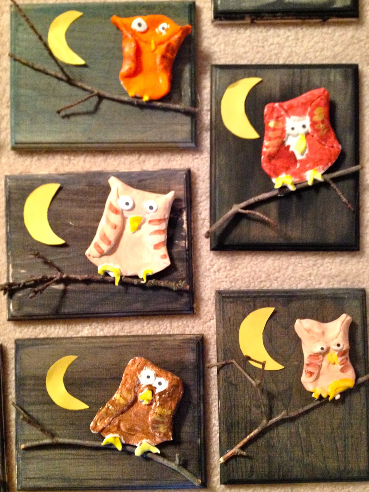 Art with Mr. Giannetto: 1st Grade: Clay Owls