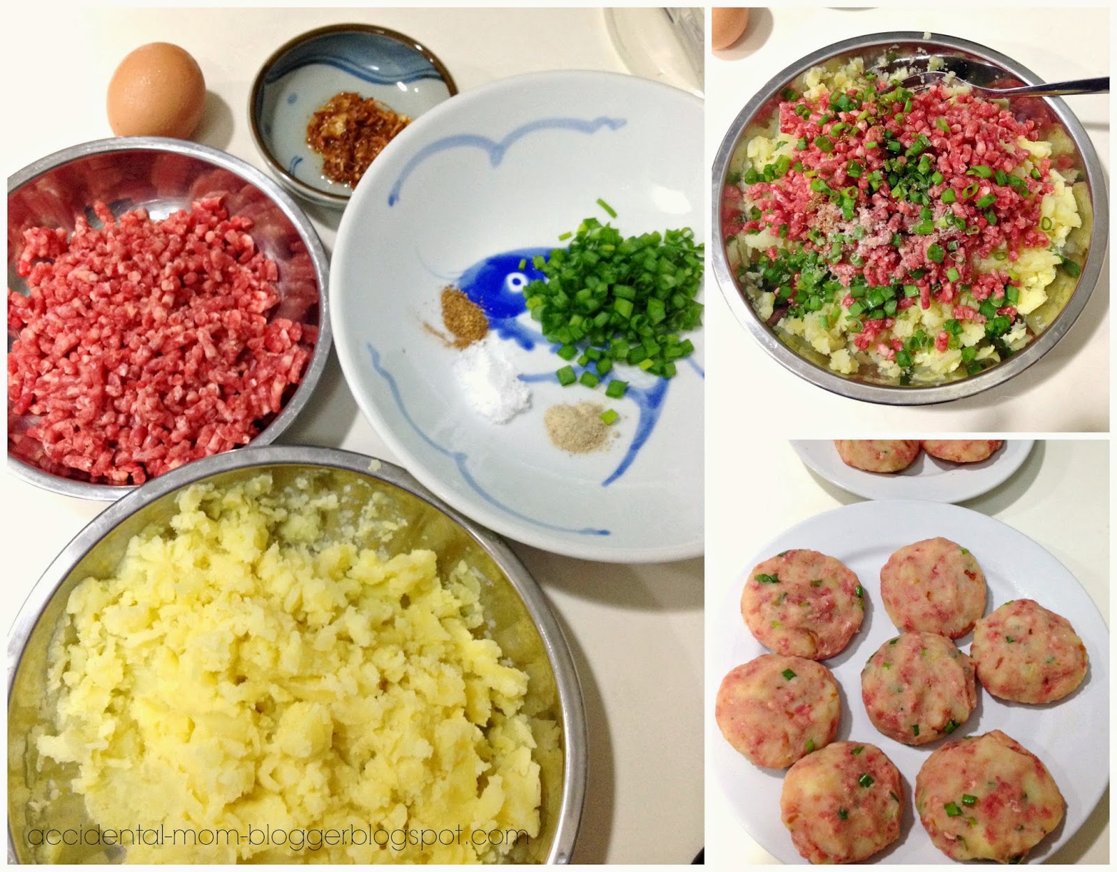 [Recipe] Begedil with Minced Beef |ABSOLUTELY Ade by The Accidental Mom ...
