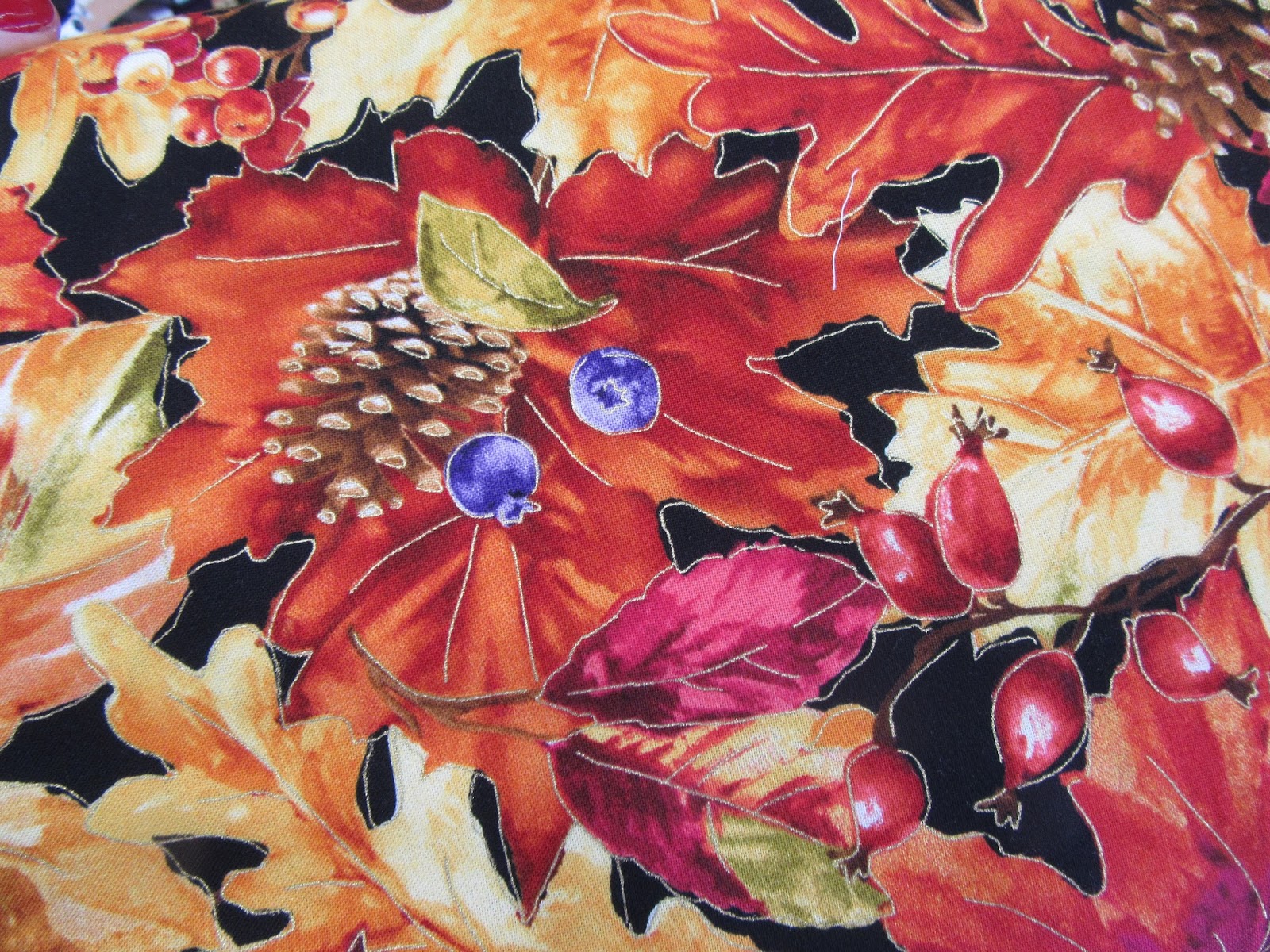 Bernina World of Sewing: Fall fabrics falling all around us!