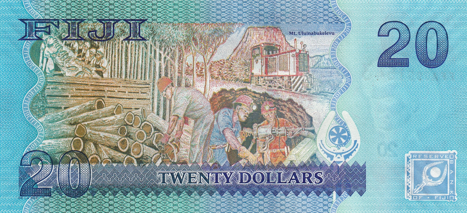 Bank Notes of the World: Bank note from Fiji