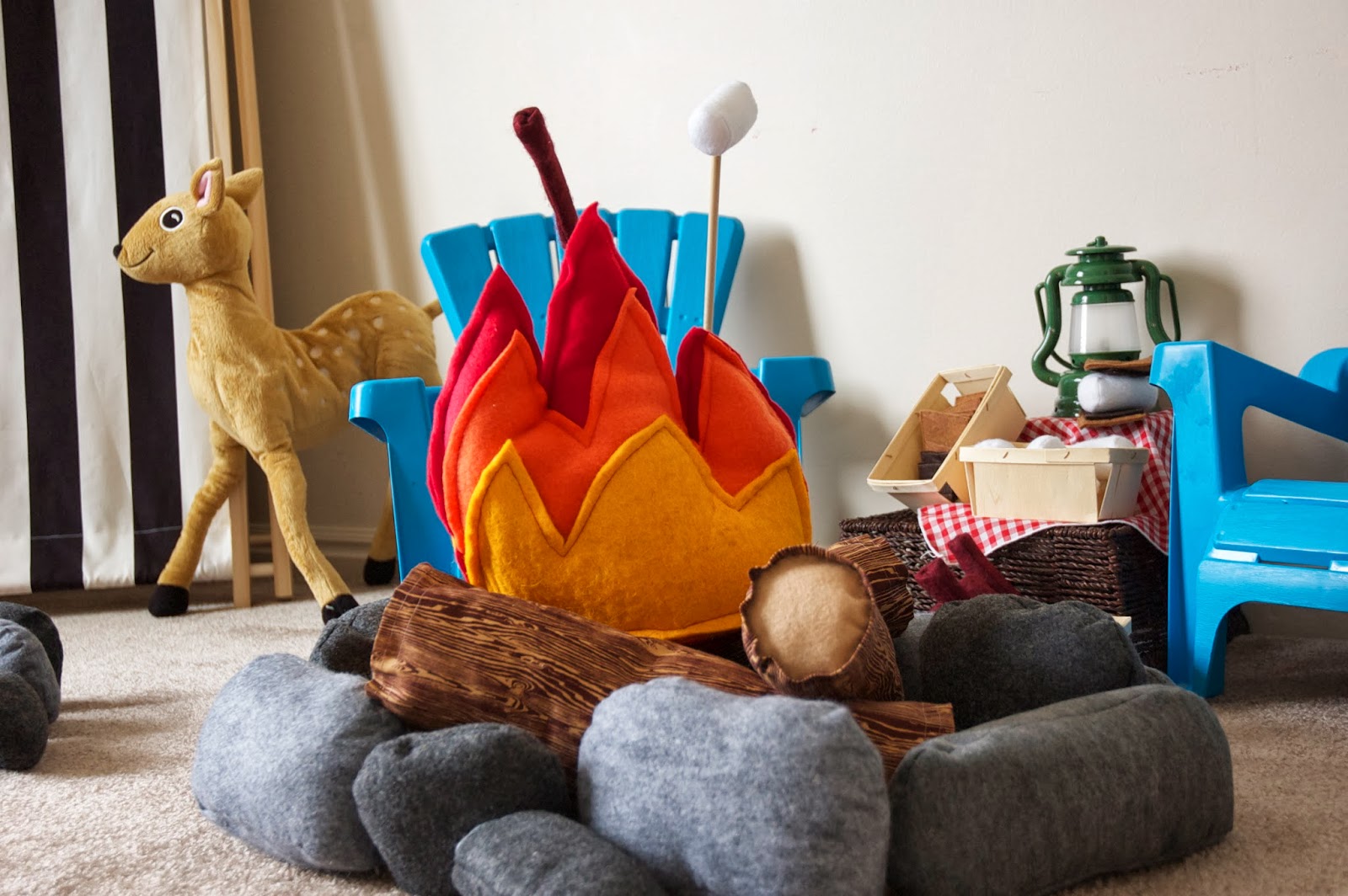 restlessrisa: DIY Campfire set