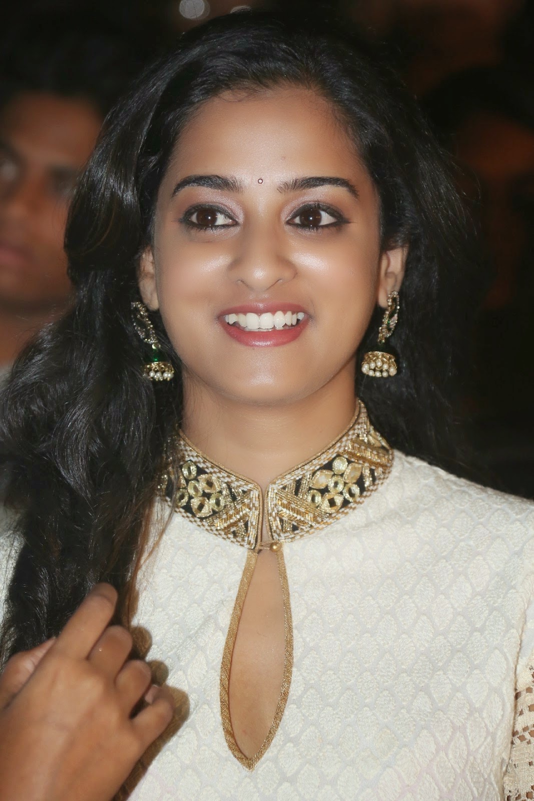 Nanditha Raj Latest photos in White Dress | Indian Fames