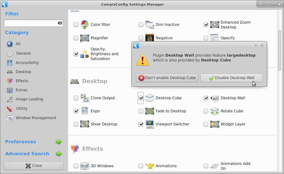 LXdesktop: 3 Things to do with Compiz for a cool desktop