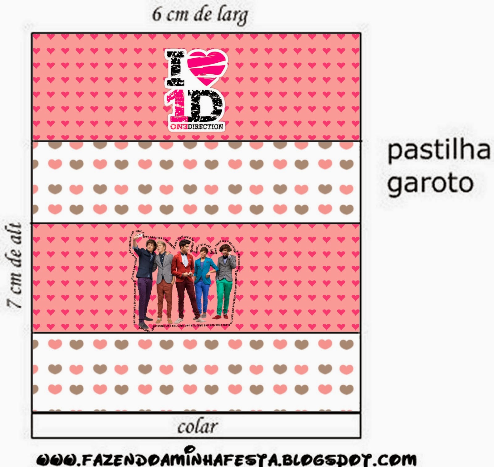 One Direction Free Printable Candy Bar Labels. - Oh My Fiesta! in english