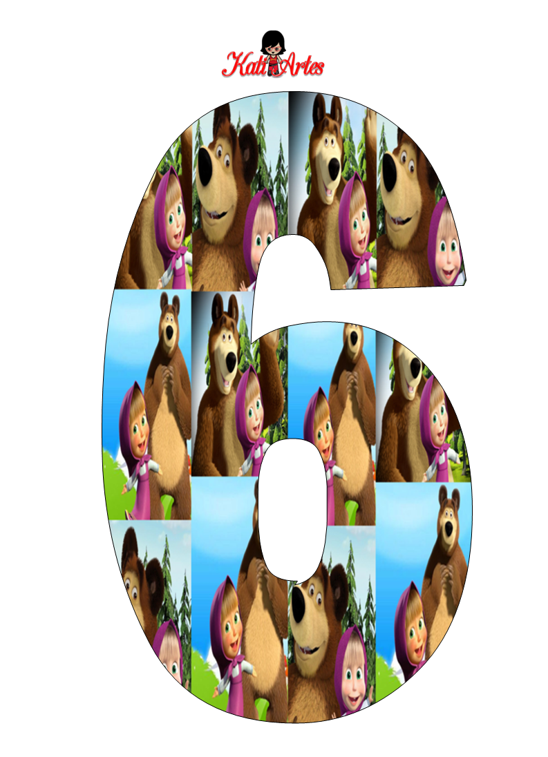 Abecedario de Masha y el Oso. Masha and the Bear Alphabet. - Oh my ...