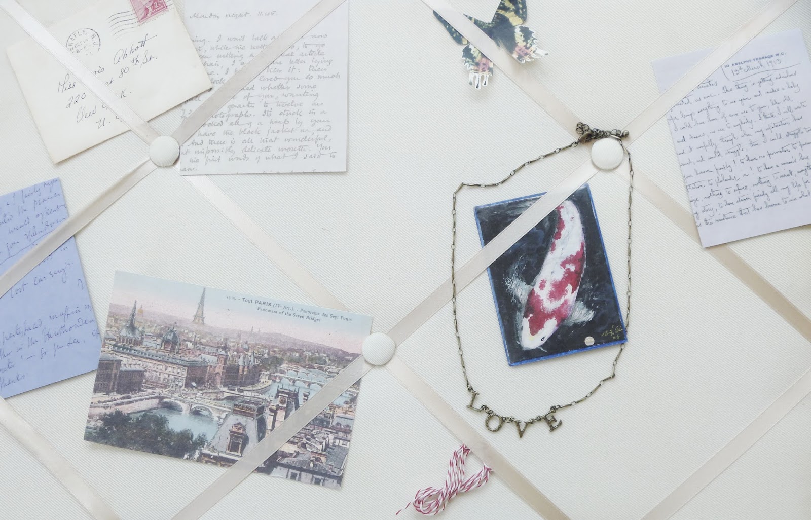 DIY French Memo Board