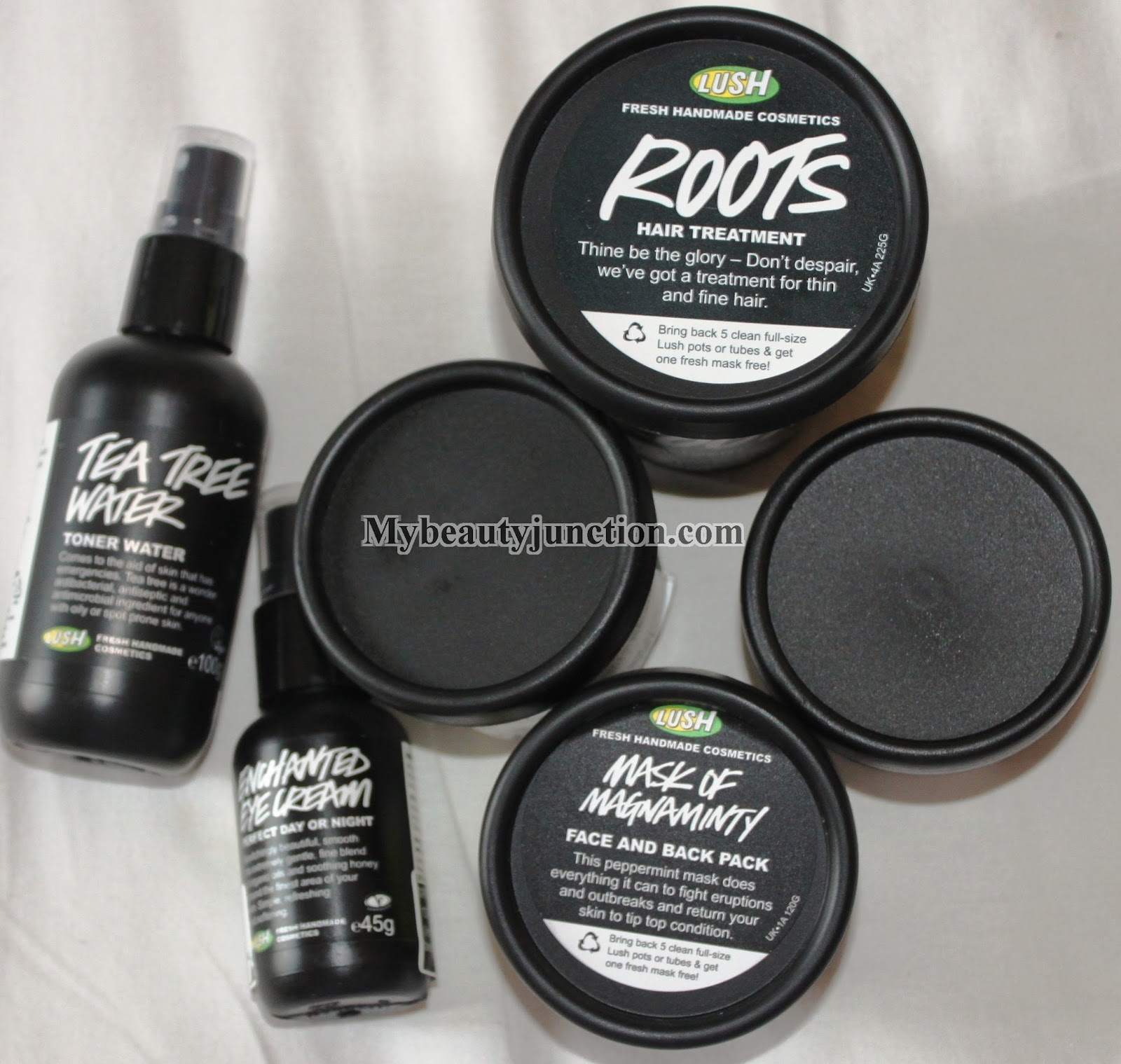 Haul: Lush August 2013, with face masks, eye cream, hair pack and more ...
