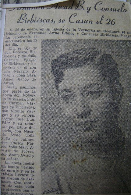 BIOGRAFIA PERIODISTICA Y FAMILIAR DE FERNANDO ANTONIO AWAD BLANCO ...
