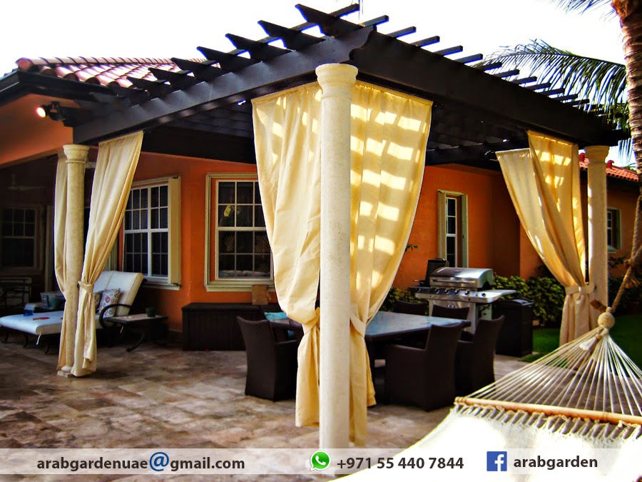 Pergola Black Queen | Arboraceous design Pergola | Dubai Pergola | Abu ...