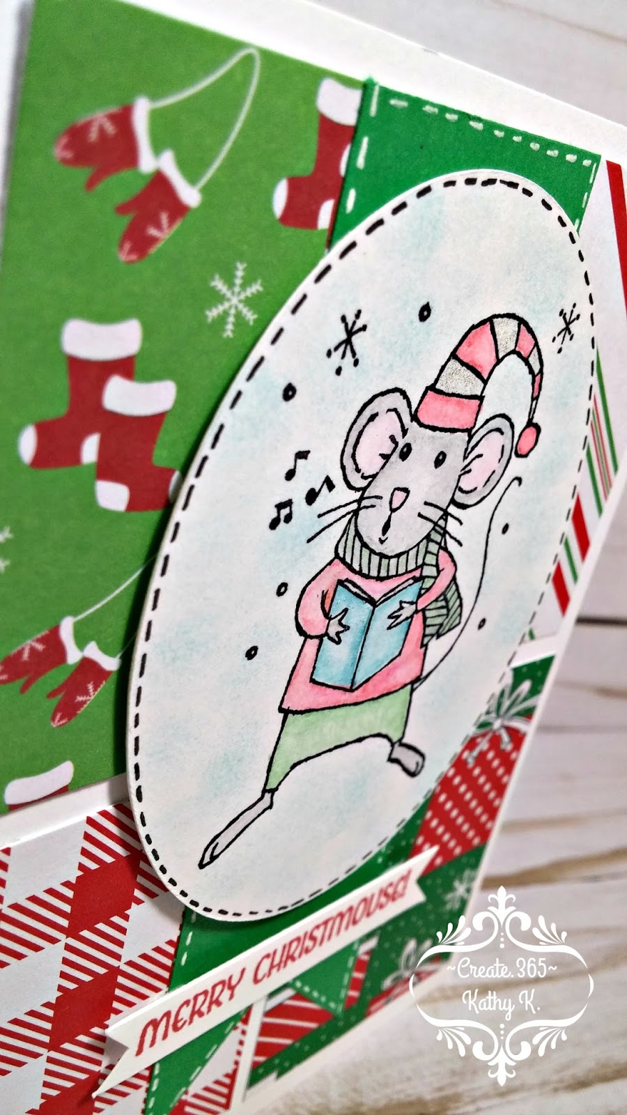 ~Create.365 ~ Sharing My Paper Crafting Life: Merry Mouse