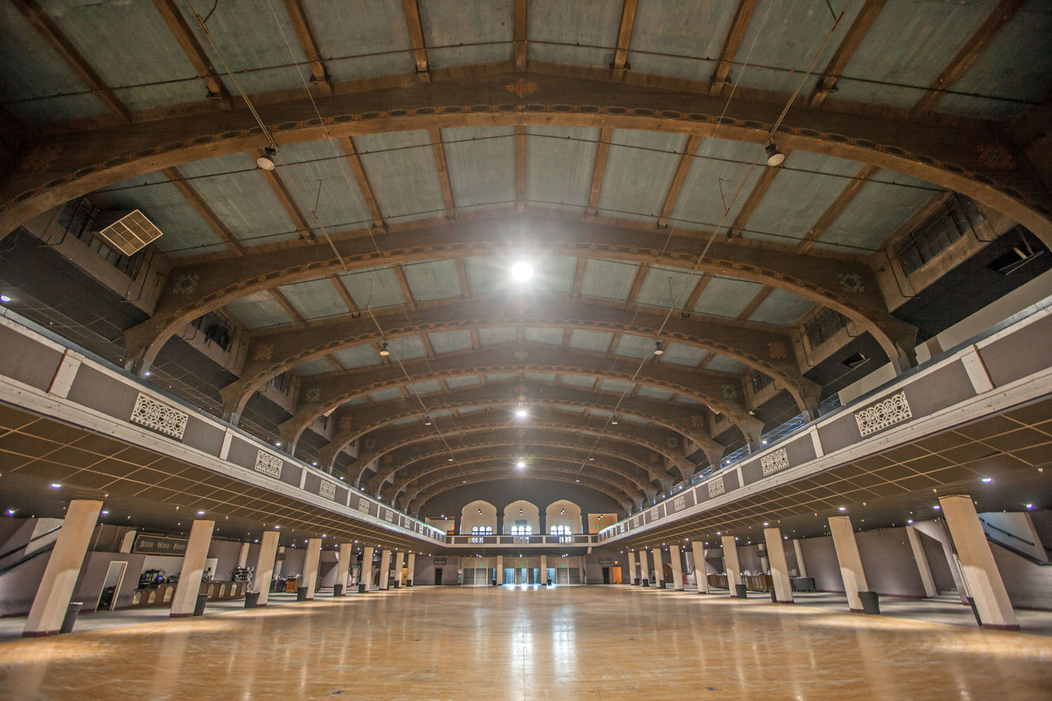 Los Angeles Theatres: Shrine Auditorium: Expo Hall + basement support areas
