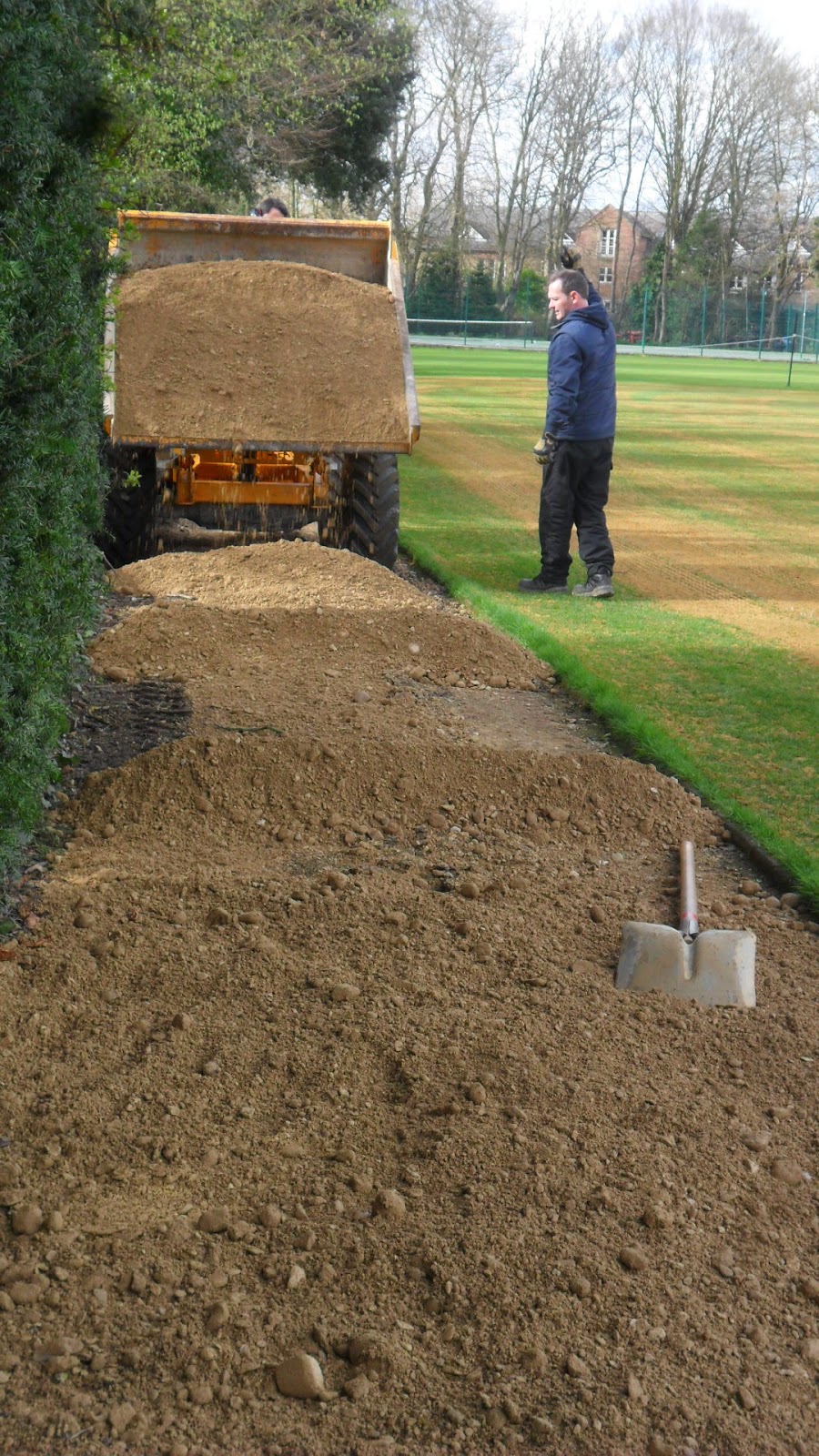 Worcester College Gardeners 2009-2018: Resurfacing 150 Meters Of Path