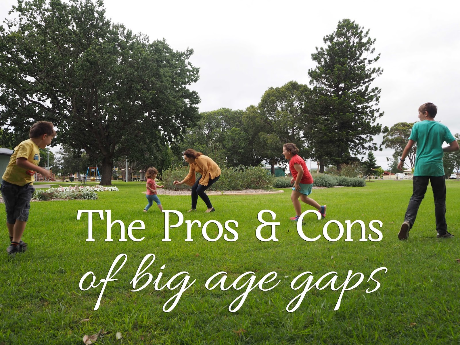 Pros and cons of big age gaps between kids | Life Behind The Purple Door