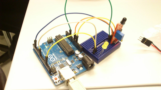 Arduino Blog By Niki Ahlskog Arduino Flame Detection Sensor Module 9977