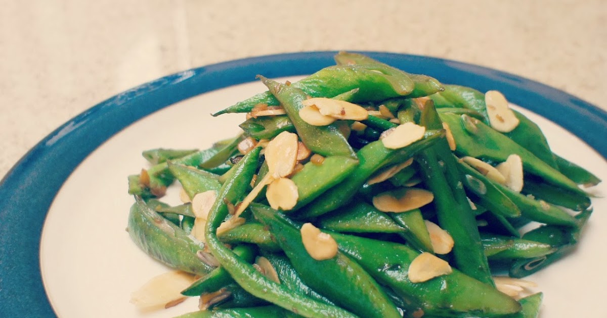 Stir-fried Runner Beans with toasted Almonds | Grow Your Own Veg Blog ...