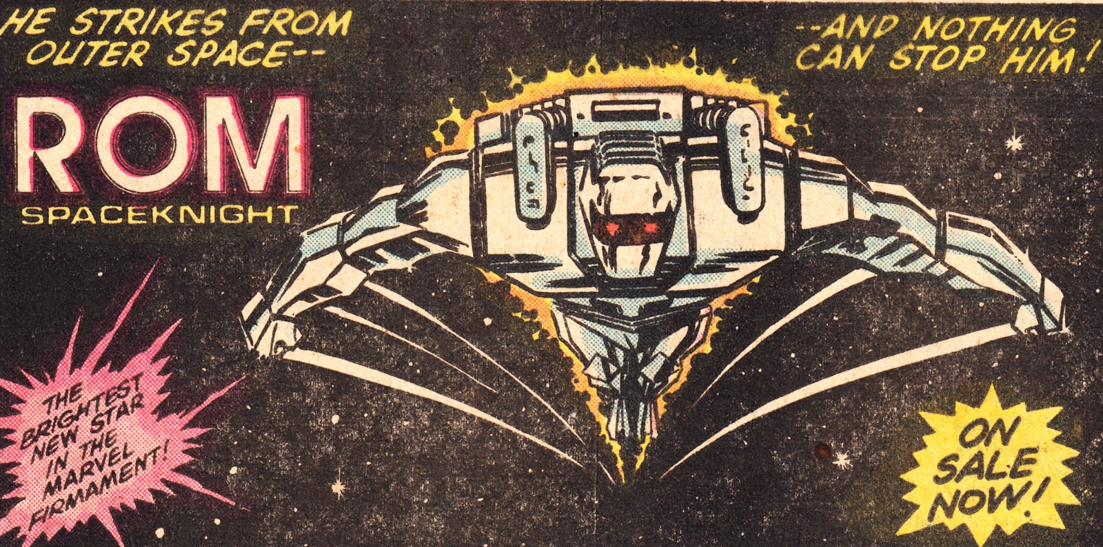 STARLOGGED - GEEK MEDIA AGAIN: 1980: ROM House Ad (Marvel Comics)