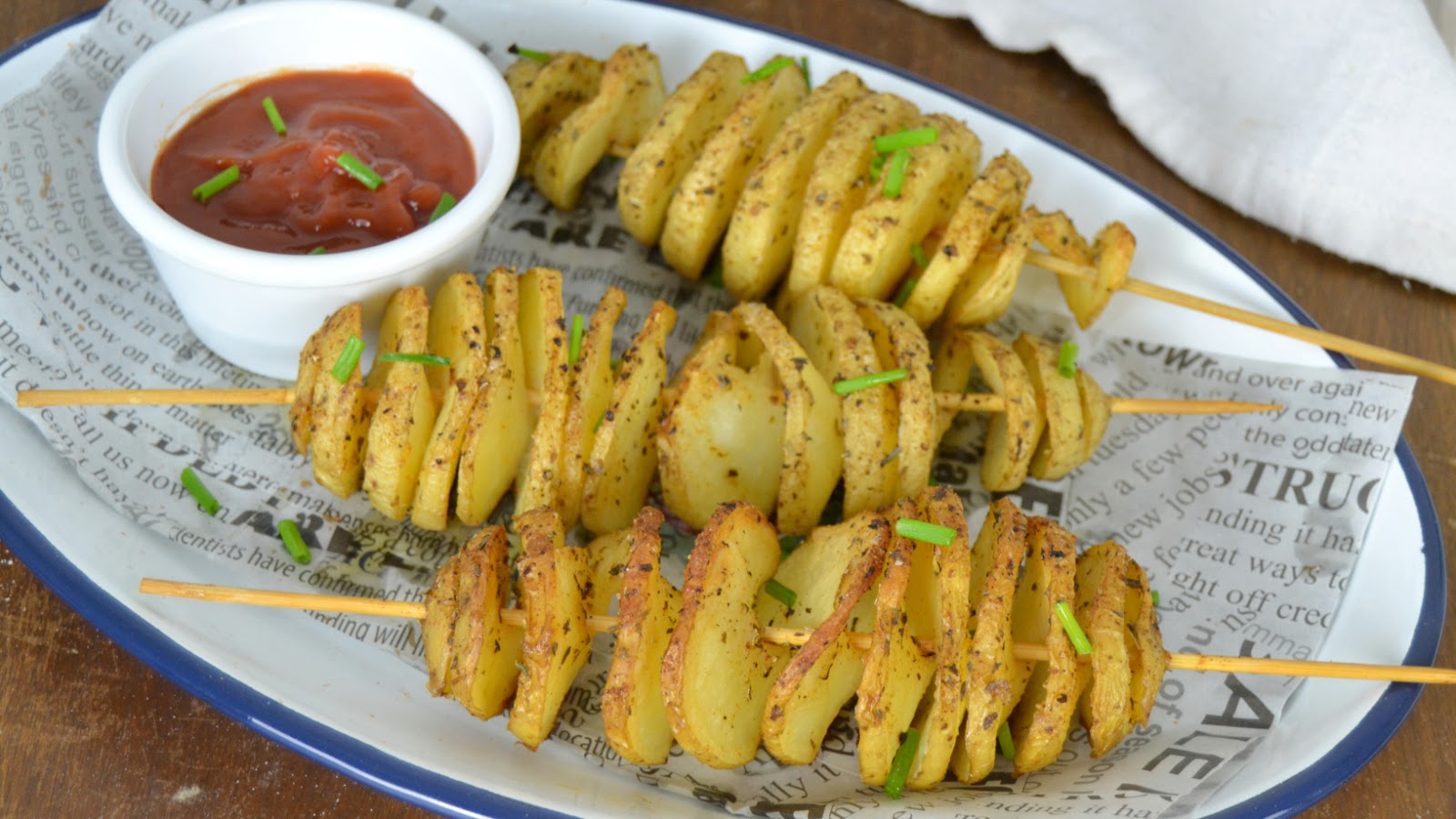 Receta Patatas En Espiral ¡al Horno Mis Recetas Caseras