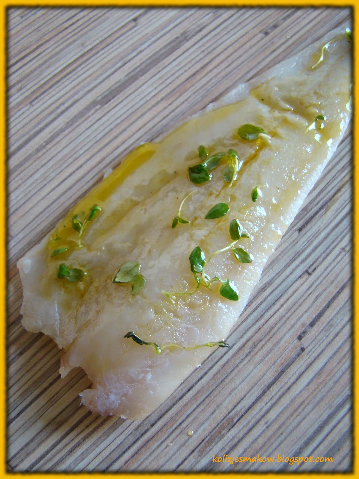 Kolizje smaków: Filet z mintaja na parze