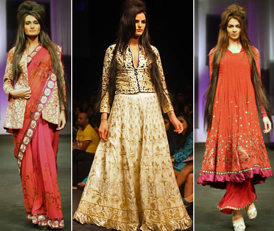 kohbar india: Krishna Mehta’s bridal collection sparkles at Lakme ...