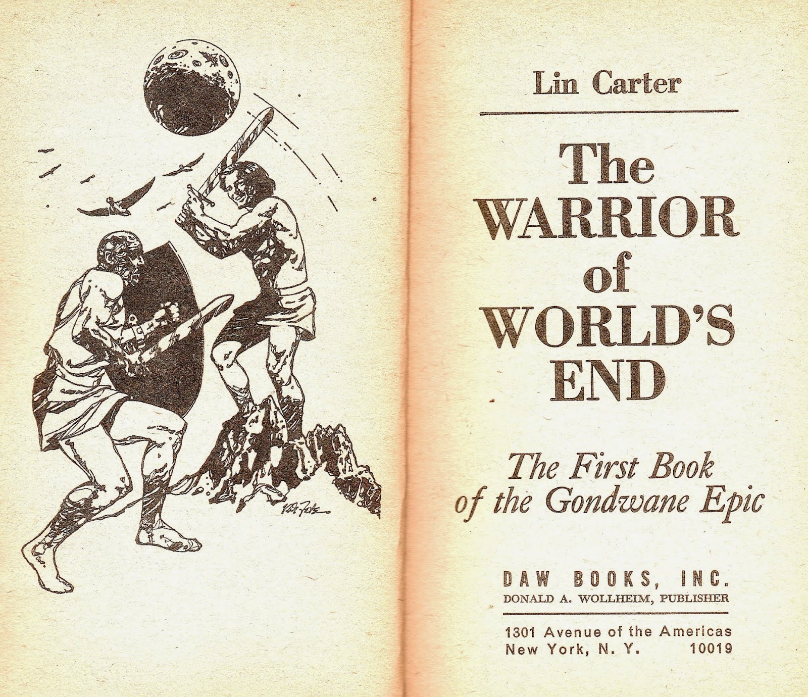 Eight Miles Higher: Books: LIN CARTER at World's End