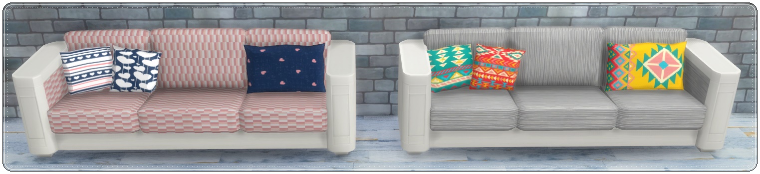 Annett's Sims 4 Welt: Parenthood Sofa - Recolors - Basegame compatible