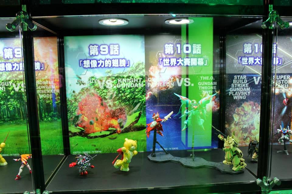 GUNDAM GUY: Gundam Build Fighters 'Every Episode Battle' Diorama - On ...