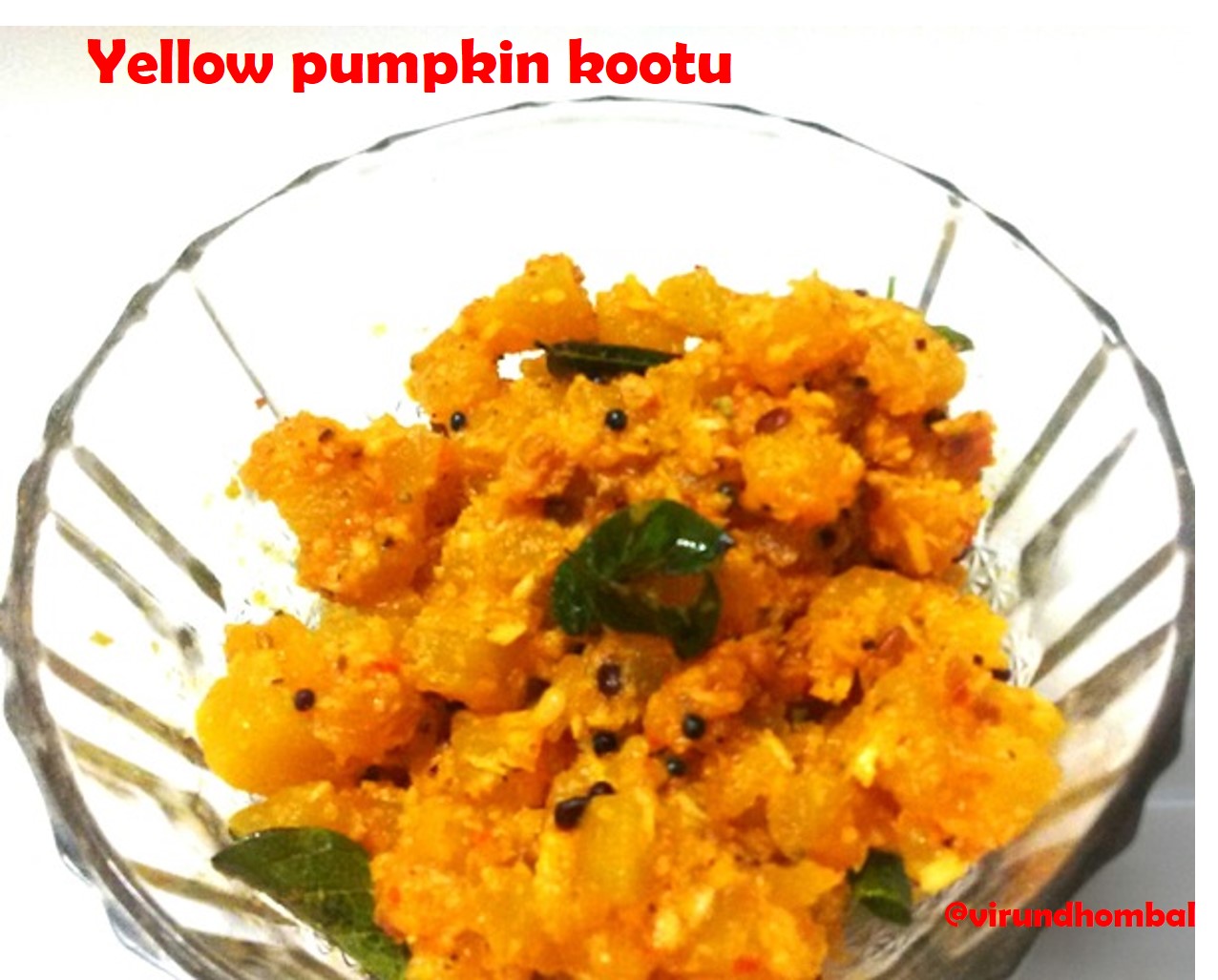 Yellow Pumpkin kootu
