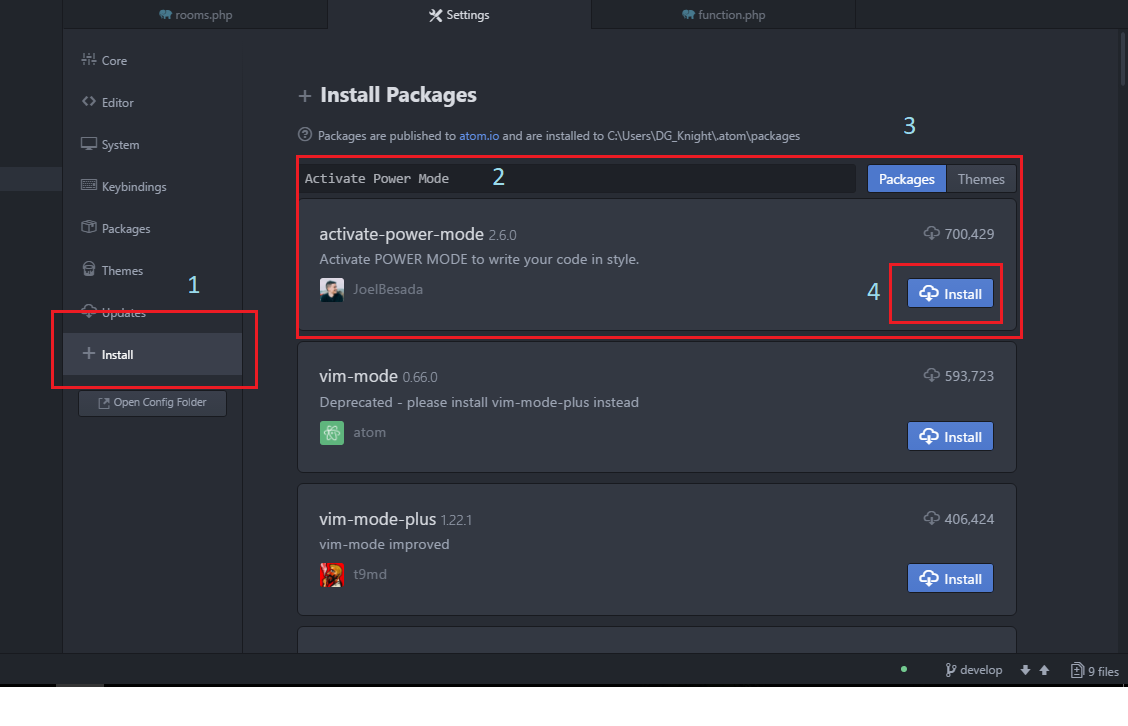 เปลี่ยนการเขียนโค้ดธรรมดาให้มันเร้าใจยิ่งขึ้นด้วย Atom Package : Activate Power Mode